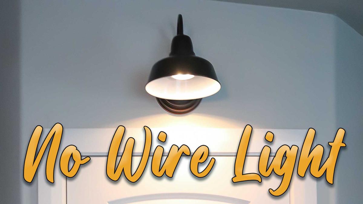 DIY No Wire Light