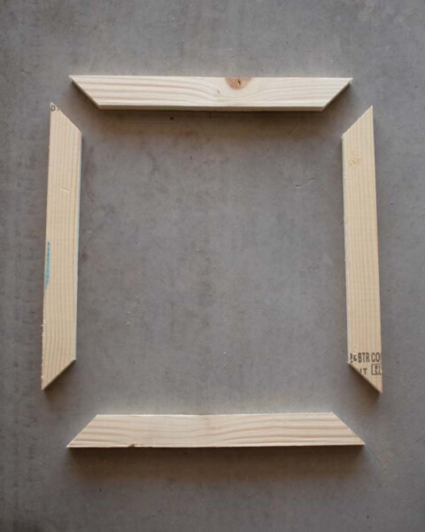 How To Make An Angled Corner Wood Frame – Frugal Fitz Designs