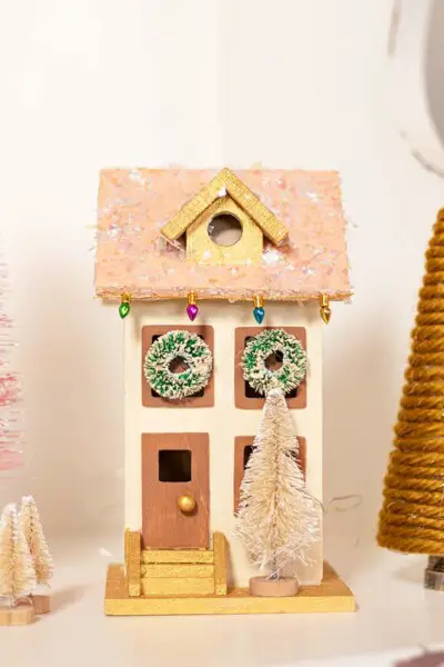 How To Make DIY Christmas Village – Frugal Fitz Designs